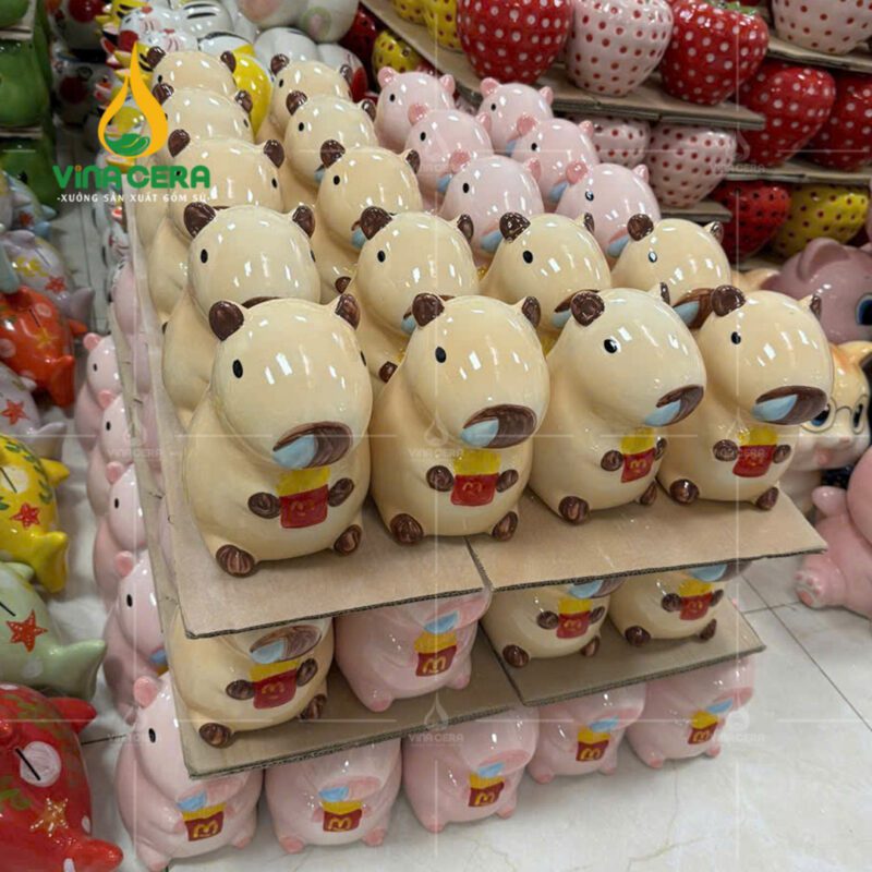 Heo Đất Bát Tràng - Xưởng Sản Xuất Gốm Sứ Bát Tràng - in logo quà tặng ...